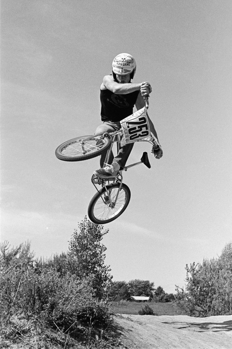 Vintage BMX Jumping Photos | Standard BMX Trails - 1984